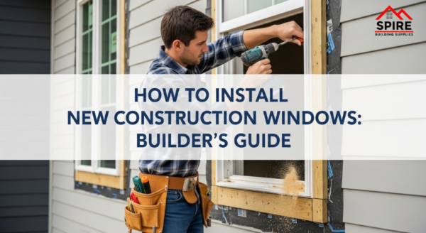 Install New Windows: Pro Guide | Spire Building Supplies